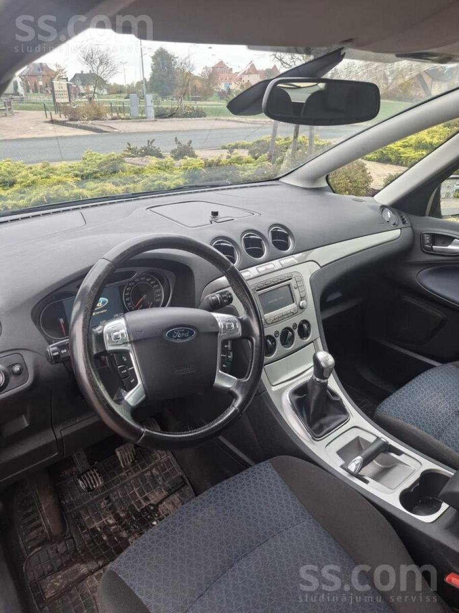Zils Ford S-Max 2008 Bauska, ar dzinēja tilpumu 1.80 L un nobraukumu 250 tūkst. km par 2550 €, foto 7 vietnē AUTOMOTO.COM.LV