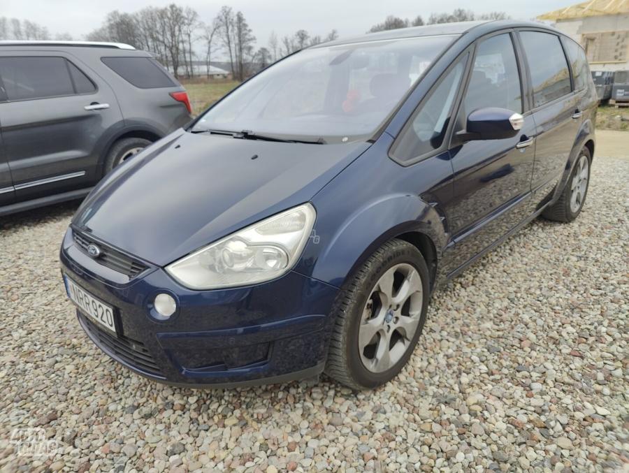 Blue Ford S-Max 2009 in Klaipeda, with an engine capacity of 2.20 L and mileage of 279 thousand km for 2999 €, photo 1 on AUTOMOTO.COM.LV