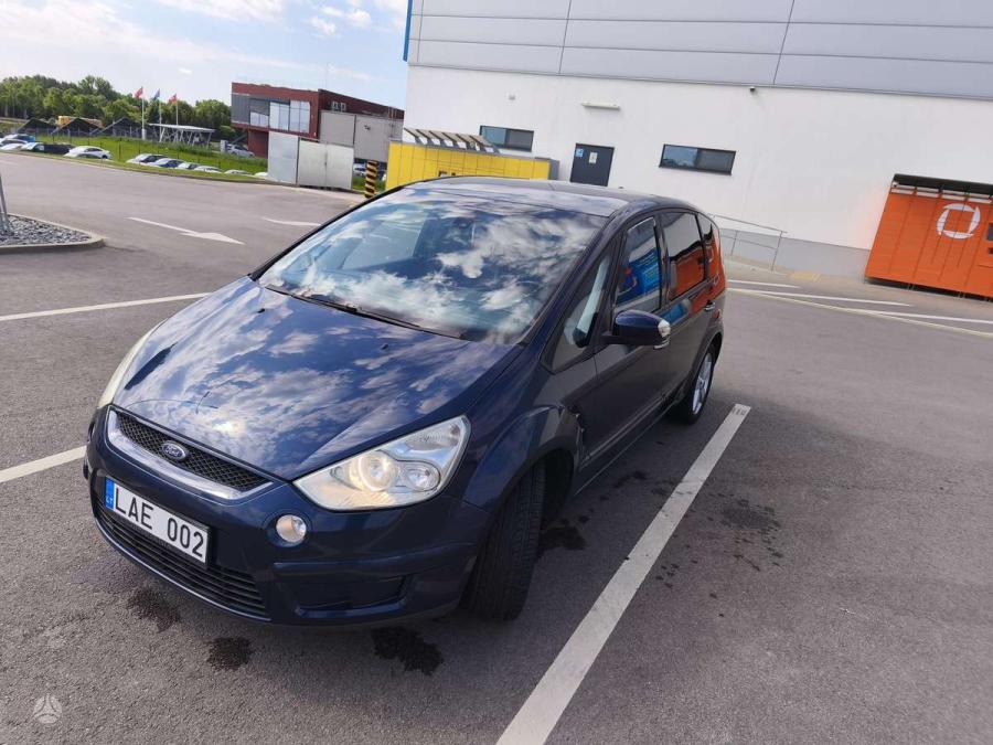 Zils Ford S-Max 2009 Kauņa, ar dzinēja tilpumu 2.26 L un nobraukumu 230 tūkst. km par 3700 €, foto 4 vietnē AUTOMOTO.COM.LV