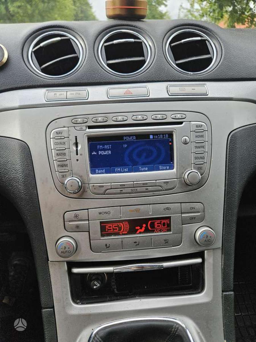 Blue Ford S-Max 2009 in Telschi, with an engine capacity of 2.00 L and mileage of 305 thousand km for 1490 €, photo 15 on AUTOMOTO.COM.LV