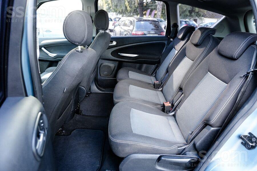 Zils Ford S-Max 2010 Rīga, ar dzinēja tilpumu 2.00 L un nobraukumu 283 tūkst. km par 4490 €, foto 7 vietnē AUTOMOTO.COM.LV