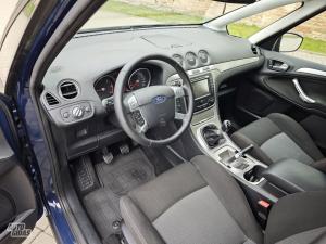 Blue Ford S-Max 2011 in Vilnius, with an engine capacity of 2.00 L and mileage of 258 thousand km for 4799 €, photo 13 on AUTOMOTO.COM.LV