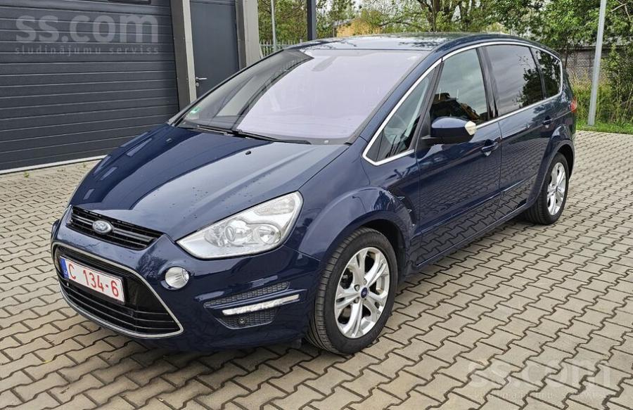 Blue Ford S-Max 2011 in Riga, with an engine capacity of 2.00 L and mileage of 272 thousand km for 3995 €, photo 1 on AUTOMOTO.COM.LV