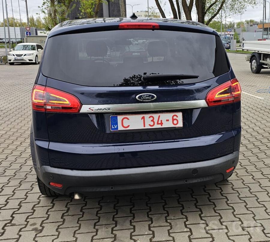 Blue Ford S-Max 2011 in Riga, with an engine capacity of 2.00 L and mileage of 272 thousand km for 3995 €, photo 7 on AUTOMOTO.COM.LV