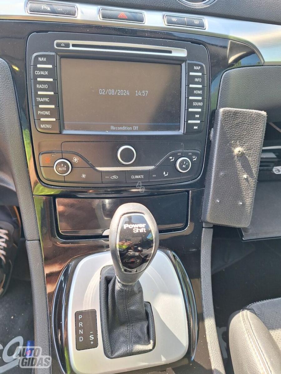 Blue Ford S-Max 2011 in Vilnius, with an engine capacity of 2.00 L and mileage of 312 thousand km for 4700 €, photo 14 on AUTOMOTO.COM.LV