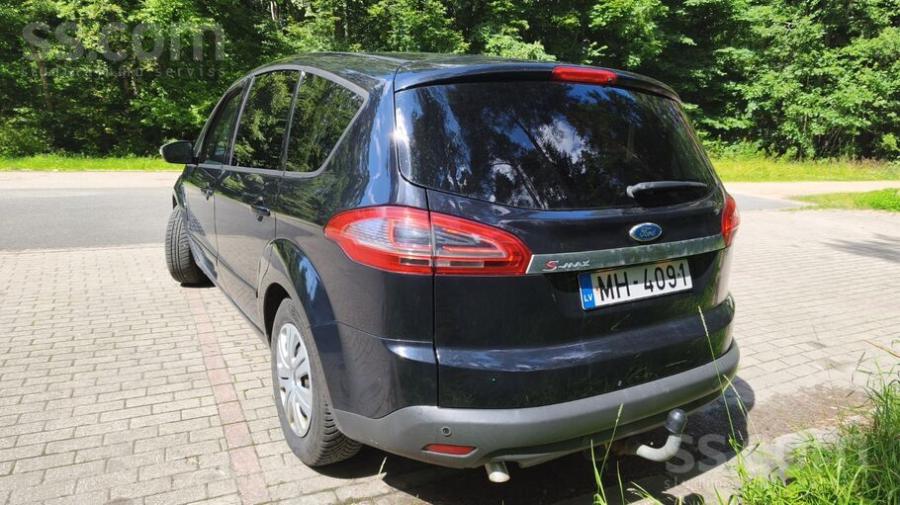 Zils Ford S-Max 2011 Rīga, ar dzinēja tilpumu 2.00 L un nobraukumu 194 tūkst. km par 4800 €, foto 4 vietnē AUTOMOTO.COM.LV
