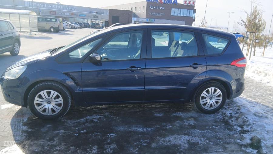 Blue Ford S-Max 2012 in Vilnius, with an engine capacity of 2.00 L and mileage of 271 thousand km for 3999 €, photo 3 on AUTOMOTO.COM.LV