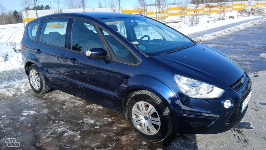 Blue Ford S-Max 2012 in Vilnius, with an engine capacity of 2.00 L and mileage of 271 thousand km for 3999 €, photo 4 on AUTOMOTO.COM.LV