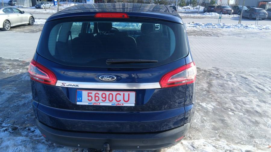 Blue Ford S-Max 2012 in Vilnius, with an engine capacity of 2.00 L and mileage of 271 thousand km for 3999 €, photo 6 on AUTOMOTO.COM.LV