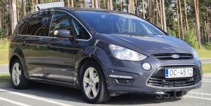Zils Ford S-Max 2012 Rīga, ar dzinēja tilpumu 1.60 L un nobraukumu 275 tūkst. km par 3000 €, foto 4 vietnē AUTOMOTO.COM.LV