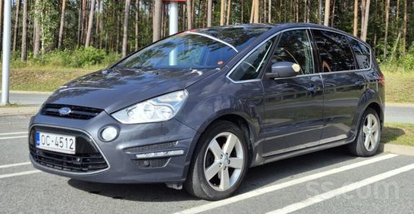 Zils Ford S-Max 2012 Rīga, ar dzinēja tilpumu 1.60 L un nobraukumu 275 tūkst. km par 3000 €, foto 4 vietnē AUTOMOTO.COM.LV