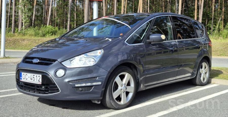 Zils Ford S-Max 2012 Rīga, ar dzinēja tilpumu 1.60 L un nobraukumu 275 tūkst. km par 3000 €, foto 5 vietnē AUTOMOTO.COM.LV