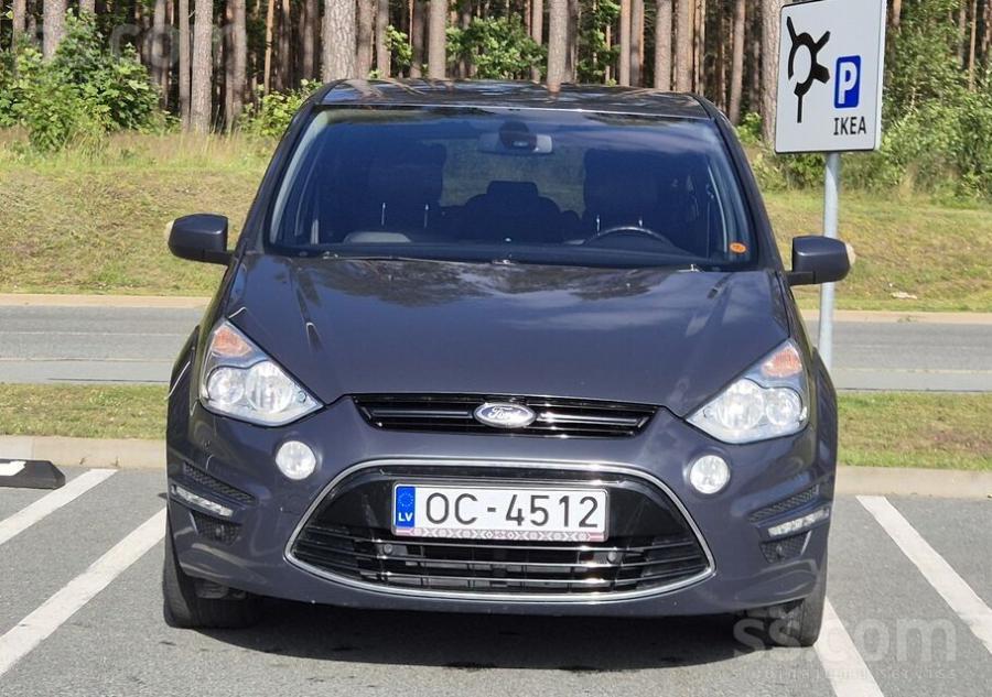 Zils Ford S-Max 2012 Rīga, ar dzinēja tilpumu 1.60 L un nobraukumu 275 tūkst. km par 3000 €, foto 7 vietnē AUTOMOTO.COM.LV
