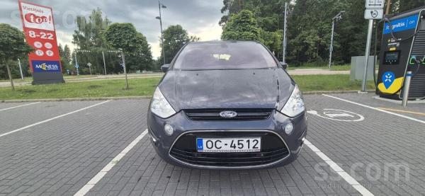 Zils Ford S-Max 2012 Rīga, ar dzinēja tilpumu 1.60 L un nobraukumu 279 tūkst. km par 3200 €, foto 4 vietnē AUTOMOTO.COM.LV