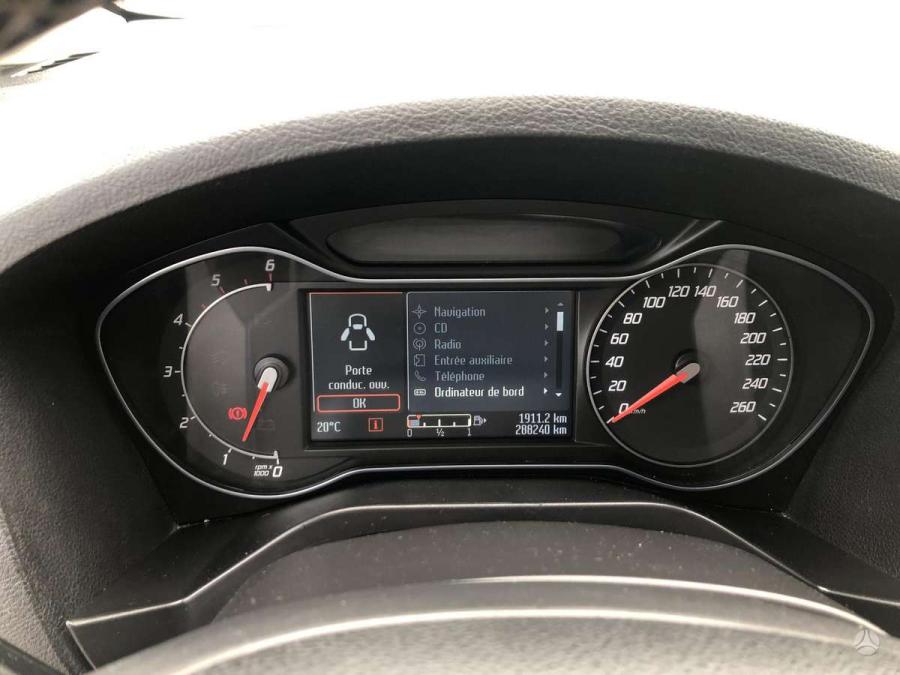 Blue Ford S-Max 2013 in Panevezys, with an engine capacity of 2.00 L and mileage of 288 thousand km for 5500 €, photo 11 on AUTOMOTO.COM.LV