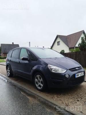 Blue Ford S-Max 2013 in Kuldiga, with an engine capacity of 2.00 L and mileage of 278 thousand km for 3850 €, photo 4 on AUTOMOTO.COM.LV