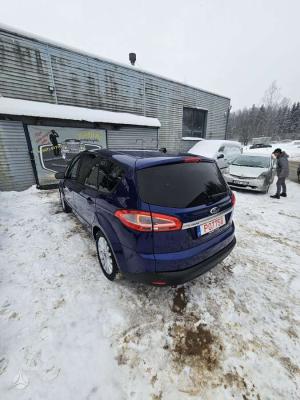 Blue Ford S-Max 2014 in Vilnius, with an engine capacity of 2.00 L and mileage of 194 thousand km for 6200 €, photo 4 on AUTOMOTO.COM.LV