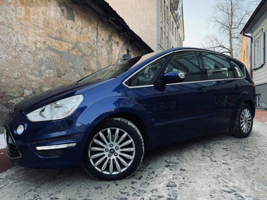 Blue Ford S-Max 2014 in Cesis, with an engine capacity of 1.60 L and mileage of 0 thousand km for 5990 €, photo 4 on AUTOMOTO.COM.LV