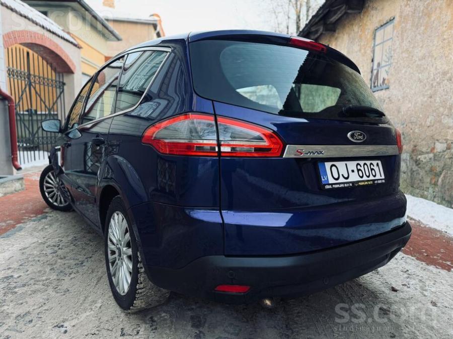 Blue Ford S-Max 2014 in Cesis, with an engine capacity of 1.60 L and mileage of 0 thousand km for 5990 €, photo 7 on AUTOMOTO.COM.LV