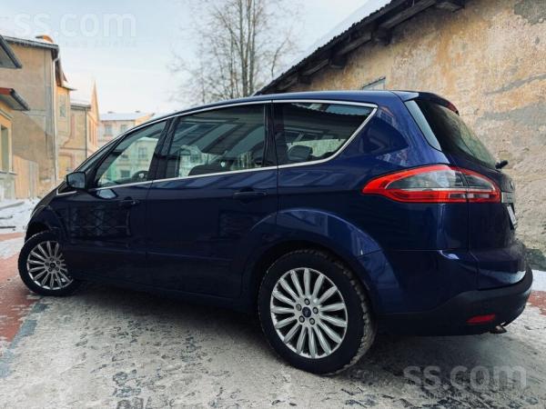 Blue Ford S-Max 2014 in Cesis, with an engine capacity of 1.60 L and mileage of 0 thousand km for 5990 €, photo 8 on AUTOMOTO.COM.LV