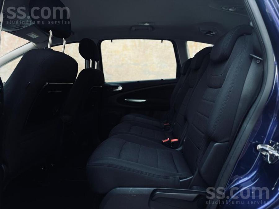 Blue Ford S-Max 2014 in Cesis, with an engine capacity of 1.60 L and mileage of 0 thousand km for 5990 €, photo 13 on AUTOMOTO.COM.LV