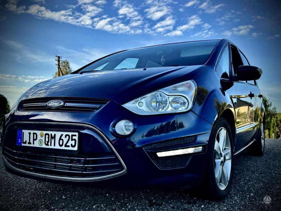 Zils Ford S-Max 2014 Viļņa, ar dzinēja tilpumu 2.00 L un nobraukumu 301 tūkst. km par 6950 €, foto 8 vietnē AUTOMOTO.COM.LV