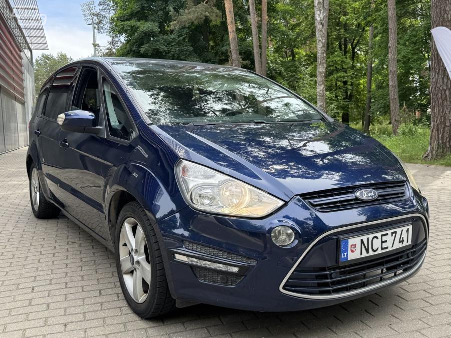 Blue Ford S-Max 2014 in Alytus, with an engine capacity of 2.00 L and mileage of 298 thousand km for 5299 €, photo 11 on AUTOMOTO.COM.LV