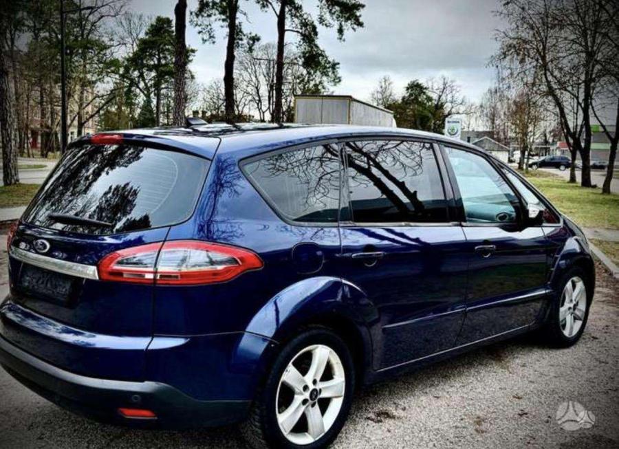 Blue Ford S-Max 2014 in Alytus, with an engine capacity of 2.00 L and mileage of 301 thousand km for 4599 €, photo 13 on AUTOMOTO.COM.LV