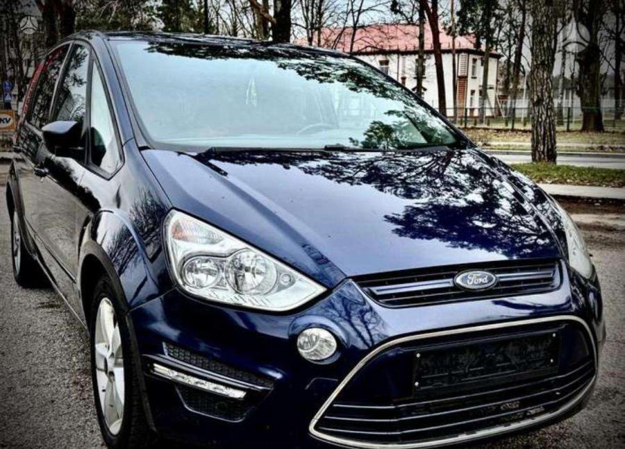 Blue Ford S-Max 2014 in Alytus, with an engine capacity of 2.00 L and mileage of 301 thousand km for 4599 €, photo 16 on AUTOMOTO.COM.LV