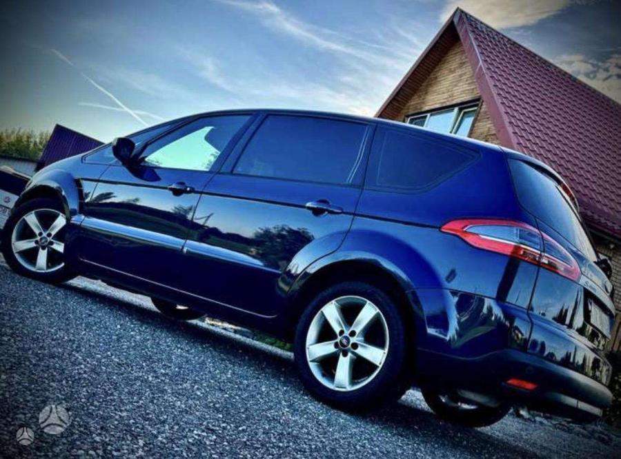 Blue Ford S-Max 2014 in Alytus, with an engine capacity of 2.00 L and mileage of 301 thousand km for 4599 €, photo 27 on AUTOMOTO.COM.LV