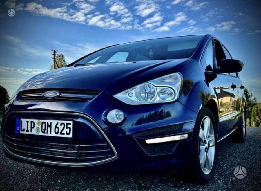 Blue Ford S-Max 2014 in Alytus, with an engine capacity of 2.00 L and mileage of 301 thousand km for 4599 €, photo 29 on AUTOMOTO.COM.LV