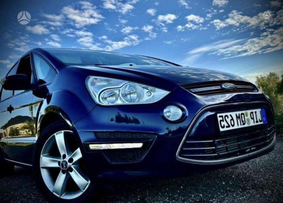 Blue Ford S-Max 2014 in Alytus, with an engine capacity of 2.00 L and mileage of 301 thousand km for 4599 €, photo 38 on AUTOMOTO.COM.LV