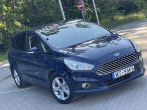 Blue Ford S-Max 2016 in Jurmala, with an engine capacity of 2.00 L and mileage of 249 thousand km for 6850 €, photo 4 on AUTOMOTO.COM.LV