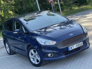 Blue Ford S-Max 2016 in Jurmala, with an engine capacity of 2.00 L and mileage of 249 thousand km for 6850 €, photo 10 on AUTOMOTO.COM.LV
