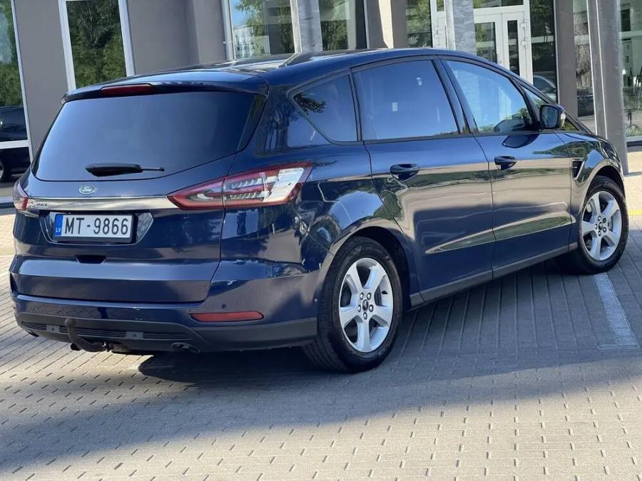 Blue Ford S-Max 2016 in Jurmala, with an engine capacity of 2.00 L and mileage of 249 thousand km for 6850 €, photo 12 on AUTOMOTO.COM.LV