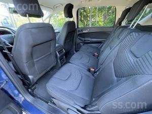 Blue Ford S-Max 2016 in Jurmala, with an engine capacity of 2.00 L and mileage of 0 thousand km for 6850 €, photo 20 on AUTOMOTO.COM.LV