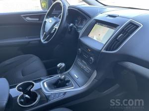Blue Ford S-Max 2016 in Jurmala, with an engine capacity of 2.00 L and mileage of 0 thousand km for 6850 €, photo 27 on AUTOMOTO.COM.LV