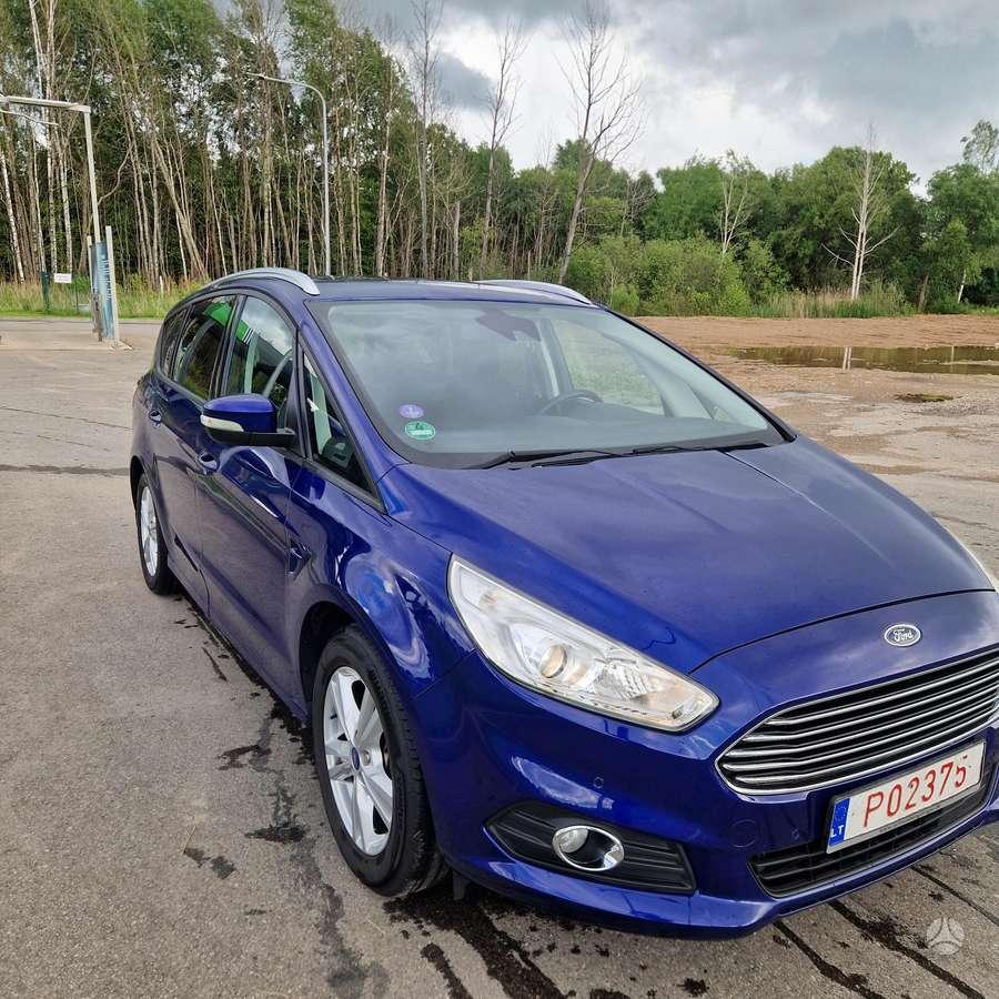 Zils Ford S-Max 2016 Utena, ar dzinēja tilpumu 1.50 L un nobraukumu 166 tūkst. km par 8700 €, foto 3 vietnē AUTOMOTO.COM.LV