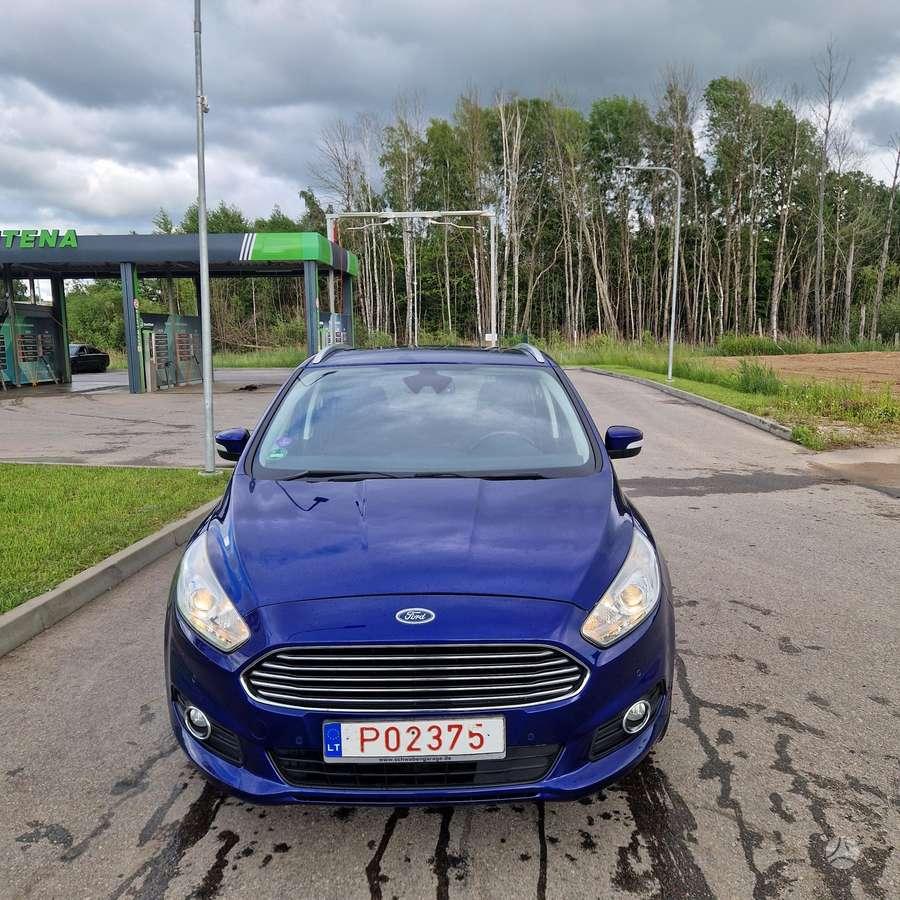 Zils Ford S-Max 2016 Utena, ar dzinēja tilpumu 1.50 L un nobraukumu 166 tūkst. km par 8700 €, foto 4 vietnē AUTOMOTO.COM.LV