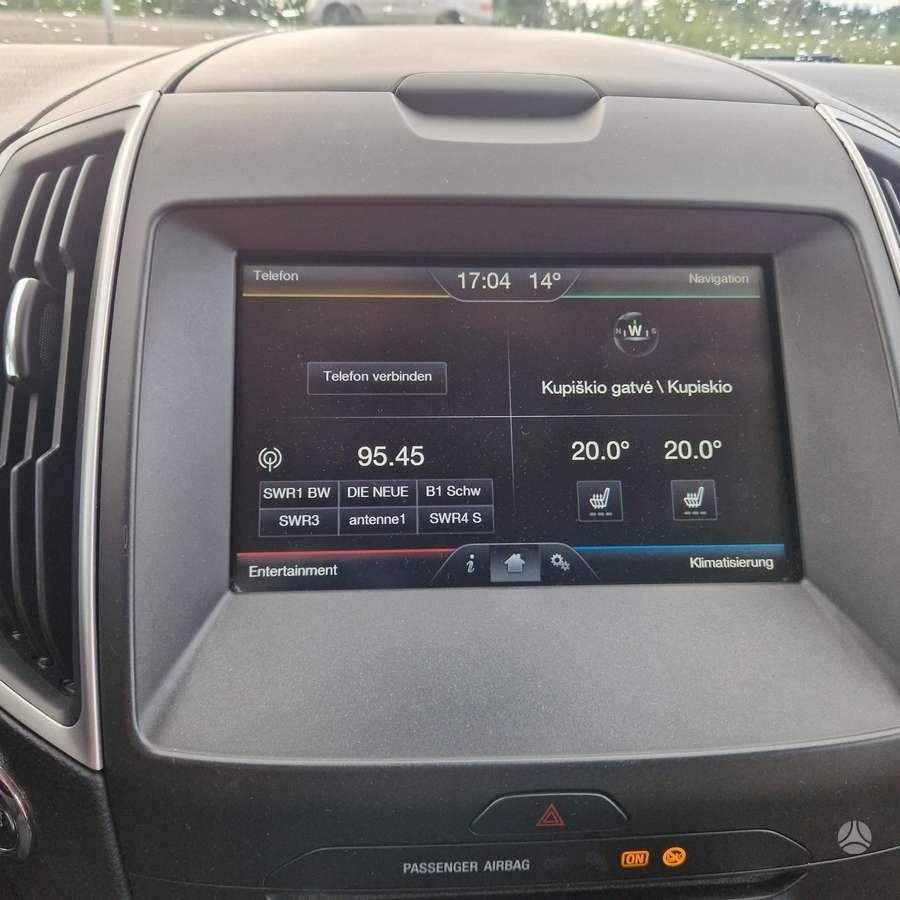 Zils Ford S-Max 2016 Utena, ar dzinēja tilpumu 1.50 L un nobraukumu 166 tūkst. km par 8700 €, foto 18 vietnē AUTOMOTO.COM.LV