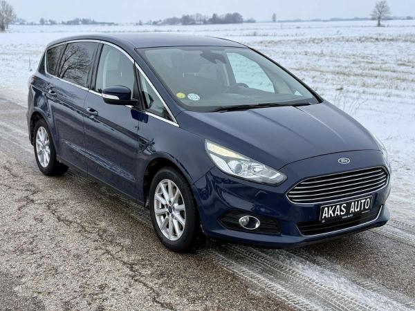 Zils Ford S-Max 2017 Vilkaviškis, ar dzinēja tilpumu 2.00 L un nobraukumu 206 tūkst. km par 9200 €, foto 2 vietnē AUTOMOTO.COM.LV