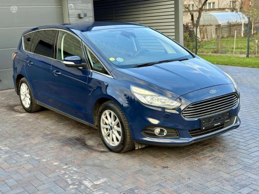 Zils Ford S-Max 2017 Šauļi, ar dzinēja tilpumu 2.00 L un nobraukumu 207 tūkst. km par 9200 €, foto 2 vietnē AUTOMOTO.COM.LV
