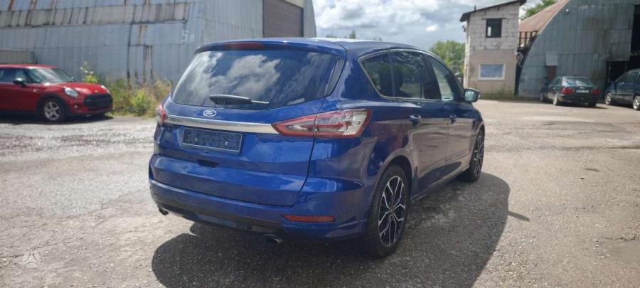 Zils Ford S-Max 2017 Utena, ar dzinēja tilpumu 1.50 L un nobraukumu 186 tūkst. km par 8250 €, foto 4 vietnē AUTOMOTO.COM.LV
