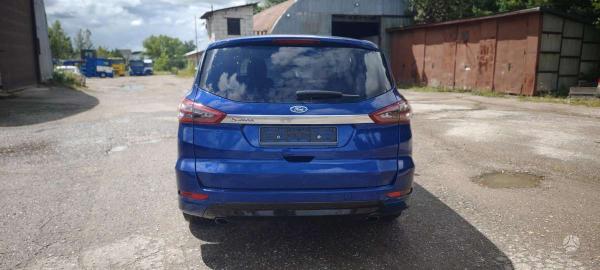 Blue Ford S-Max 2017 in Utena, with an engine capacity of 1.50 L and mileage of 186 thousand km for 8250 €, photo 4 on AUTOMOTO.COM.LV