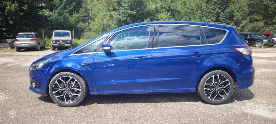 Zils Ford S-Max 2017 Utena, ar dzinēja tilpumu 1.50 L un nobraukumu 186 tūkst. km par 8250 €, foto 7 vietnē AUTOMOTO.COM.LV