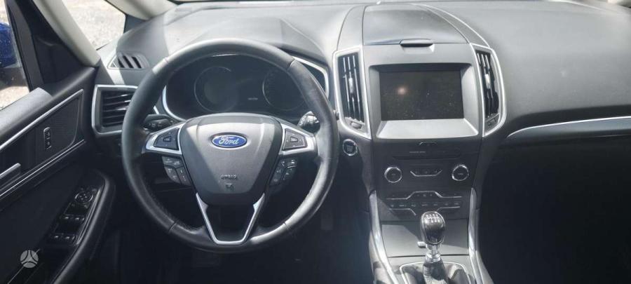 Zils Ford S-Max 2017 Utena, ar dzinēja tilpumu 1.50 L un nobraukumu 186 tūkst. km par 8250 €, foto 17 vietnē AUTOMOTO.COM.LV