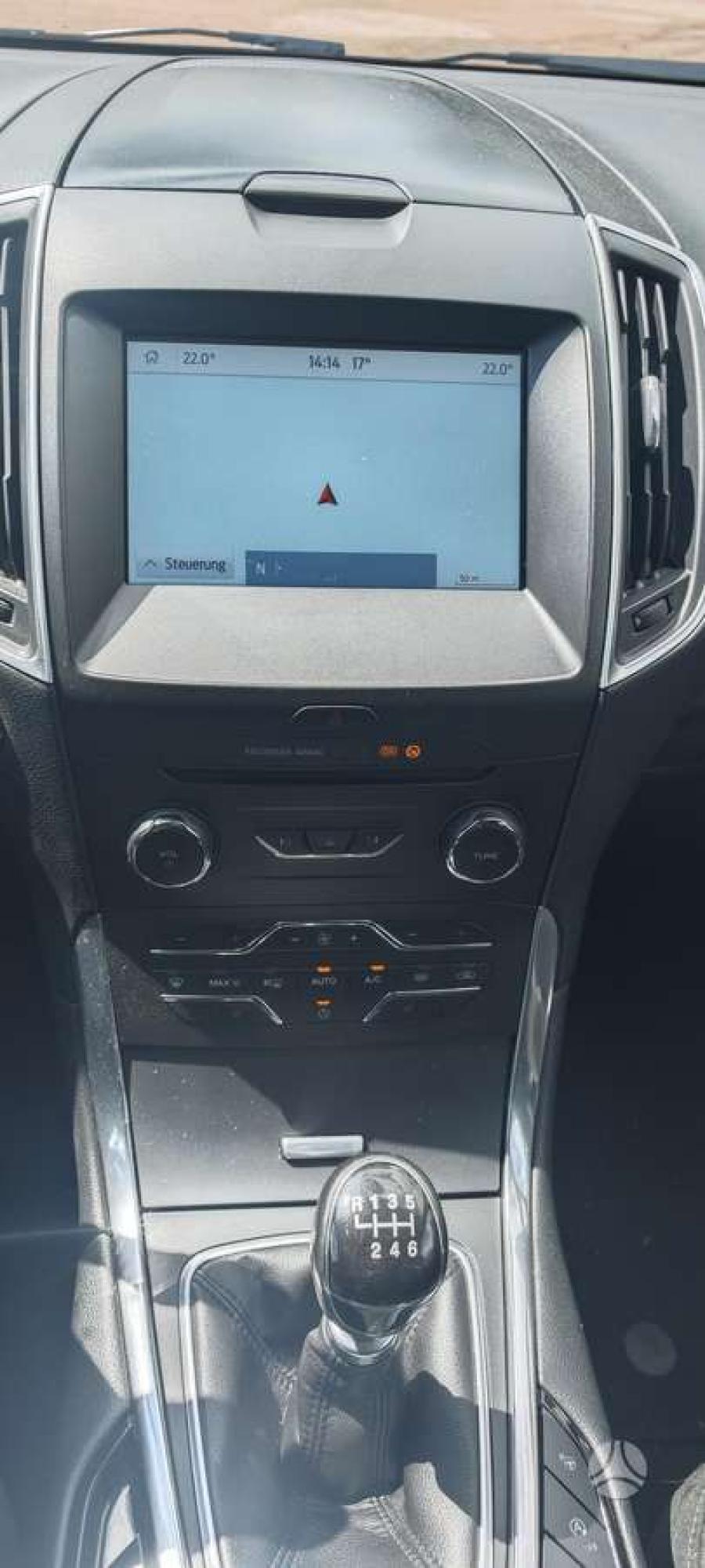 Zils Ford S-Max 2017 Utena, ar dzinēja tilpumu 1.50 L un nobraukumu 186 tūkst. km par 8250 €, foto 19 vietnē AUTOMOTO.COM.LV
