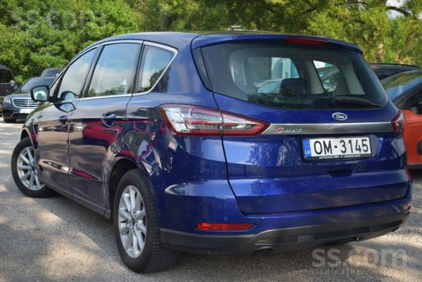 Zils Ford S-Max 2017 Kuldīga, ar dzinēja tilpumu 2.00 L un nobraukumu 0 tūkst. km par 9990 €, foto 3 vietnē AUTOMOTO.COM.LV