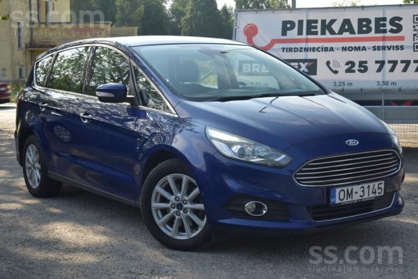 Zils Ford S-Max 2017 Kuldīga, ar dzinēja tilpumu 2.00 L un nobraukumu 0 tūkst. km par 9990 €, foto 4 vietnē AUTOMOTO.COM.LV
