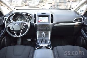Blue Ford S-Max 2017 in Kuldiga, with an engine capacity of 2.00 L and mileage of 0 thousand km for 9990 €, photo 21 on AUTOMOTO.COM.LV